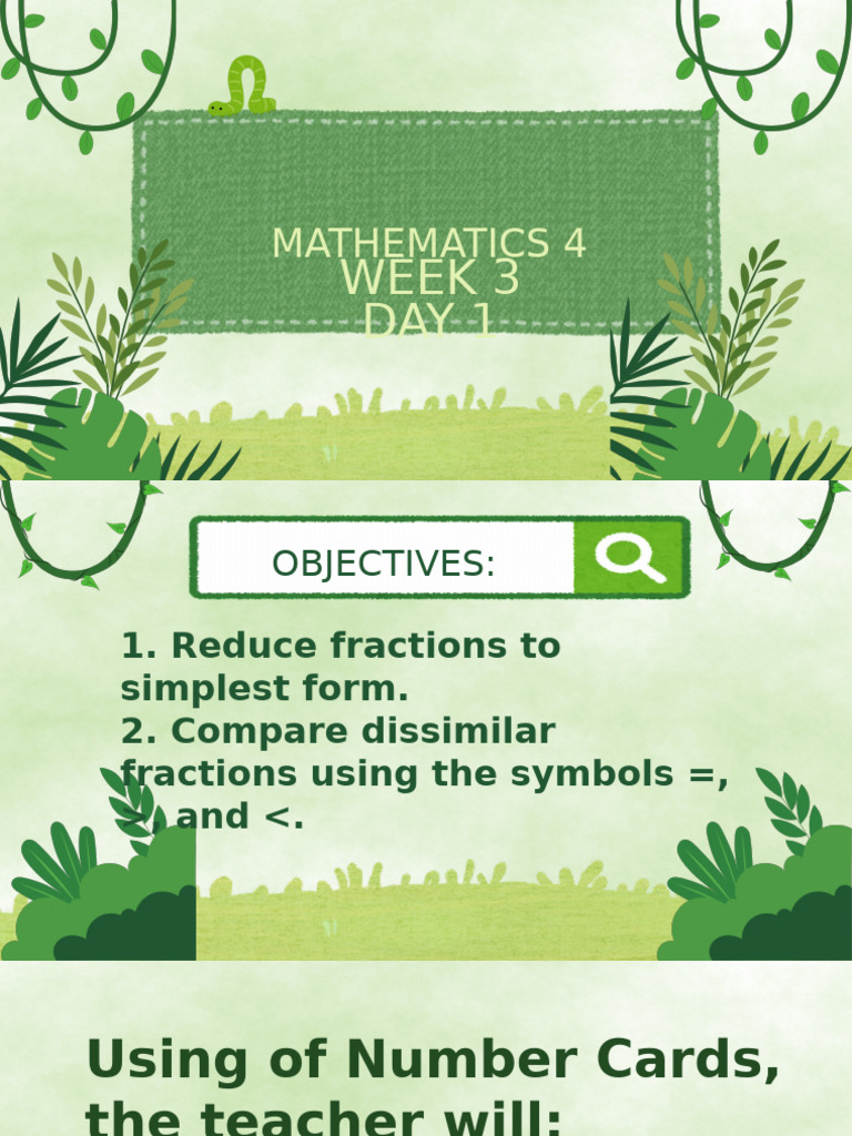 q3 Mathematics 4 Week 3 Day 1 | PDF | Mathematics | Arithmetic