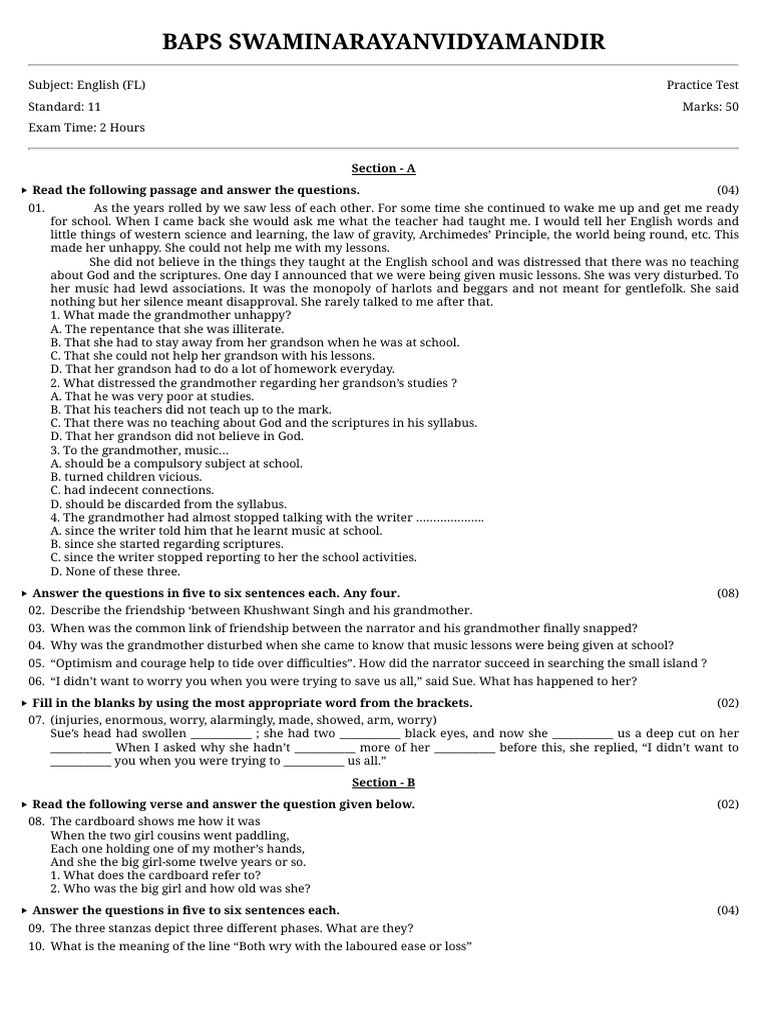 English (FL) 11 Youth Education 183 | PDF