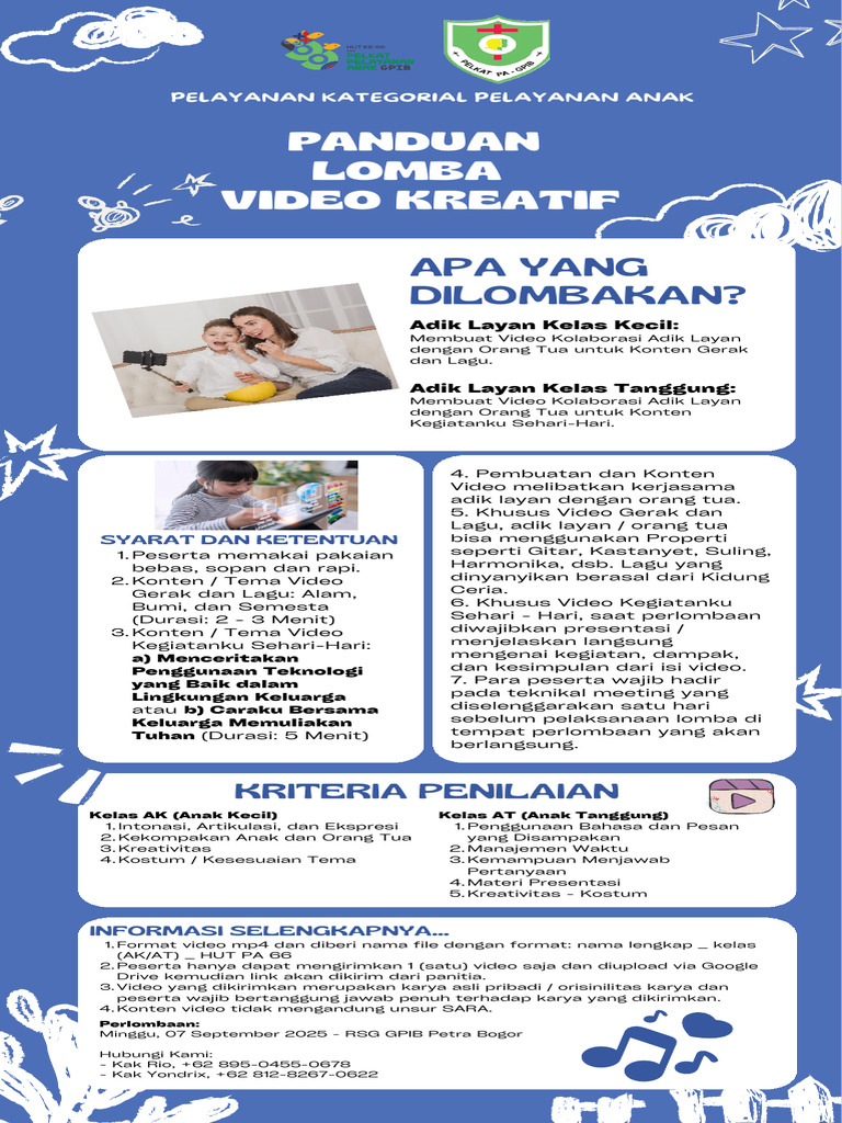 Panduan Lomba Video Kreatif | PDF