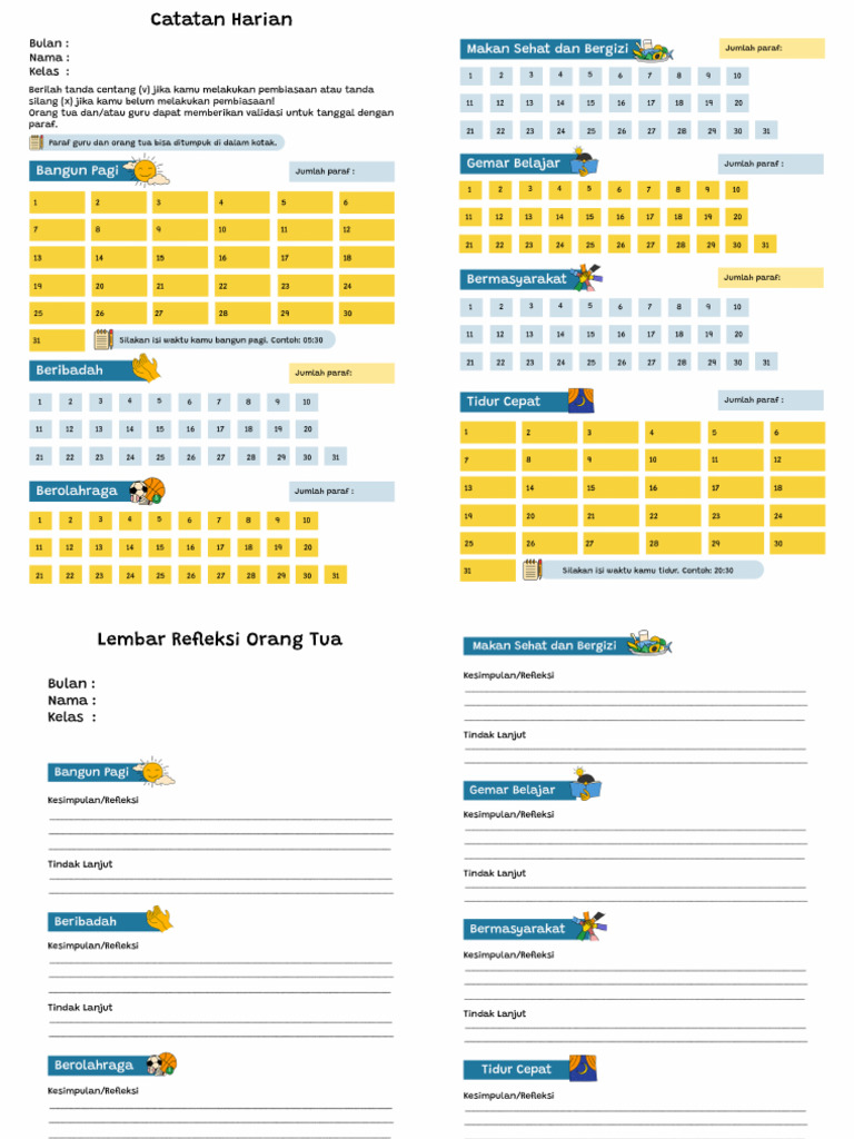 SMP - Template 7 Kaih | PDF