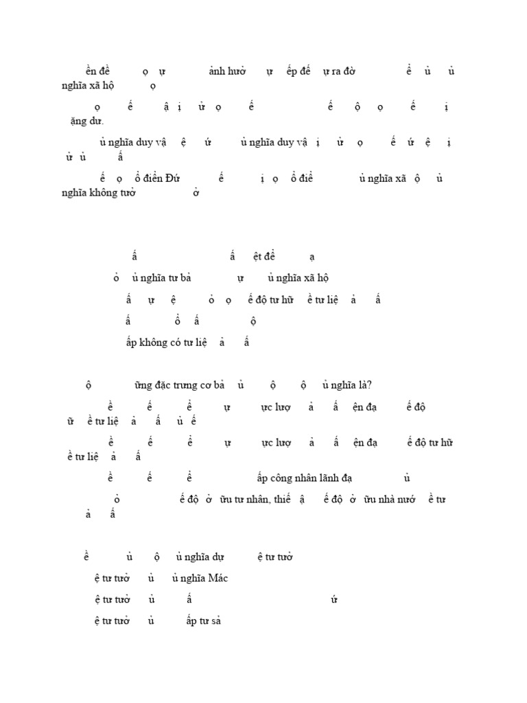 CNXH Non Answer | PDF