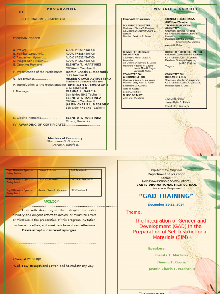 LAC-PROGRAM-GAD | PDF