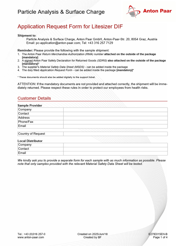 E27IE015EN-B_LS_DIF__Application_Request_form | PDF | Liquids | Ellipse