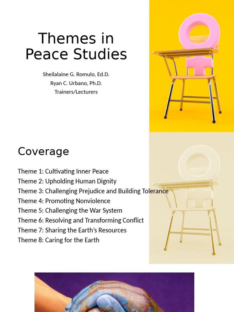 Key Themes in Peace Studies | PDF | Nonviolence | Prejudices