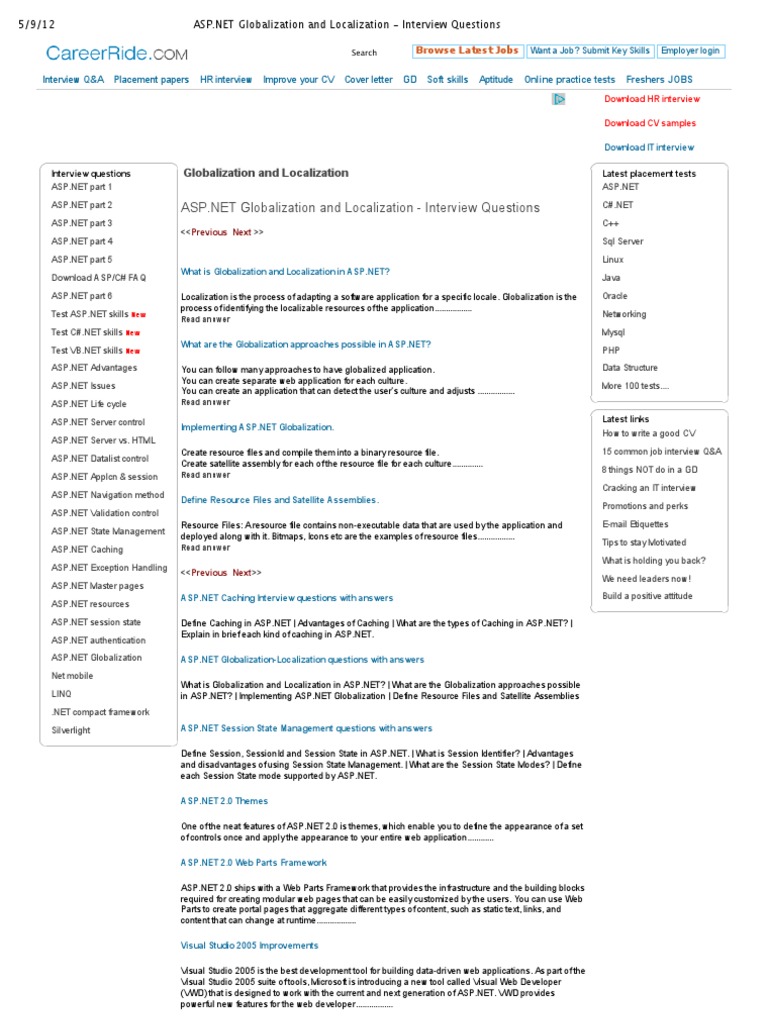 ASP Global | PDF | Active Server Pages | Microsoft Visual Studio