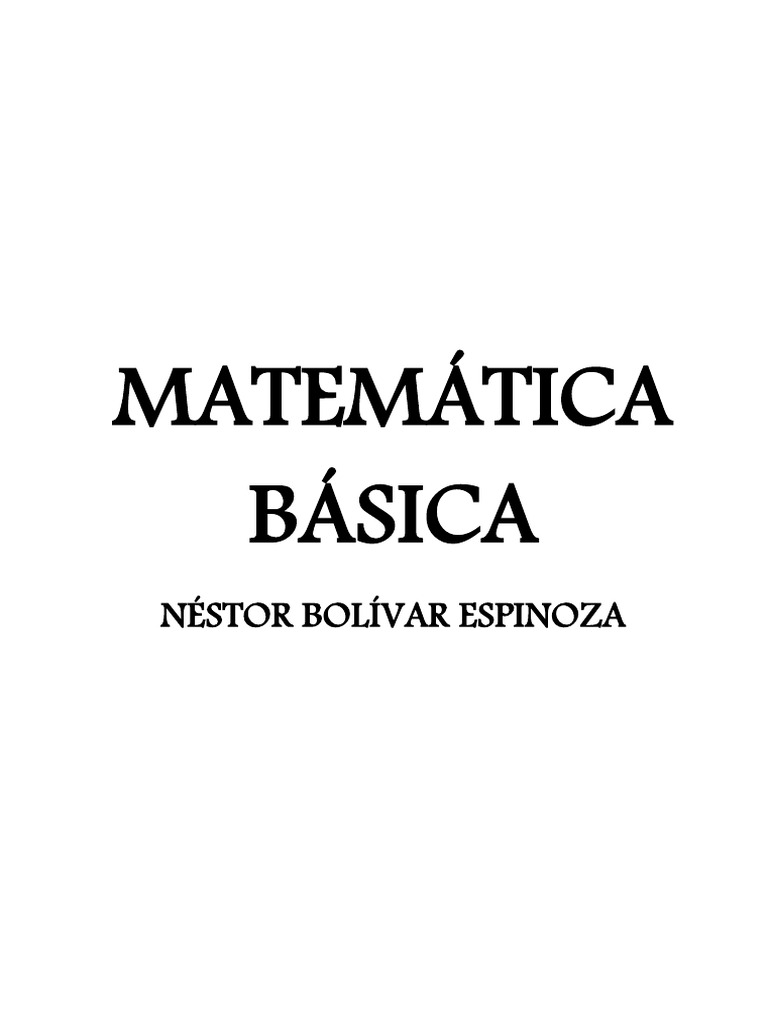 Matemática Básica (Libro 141023) (1) | PDF | Número Real | Integral