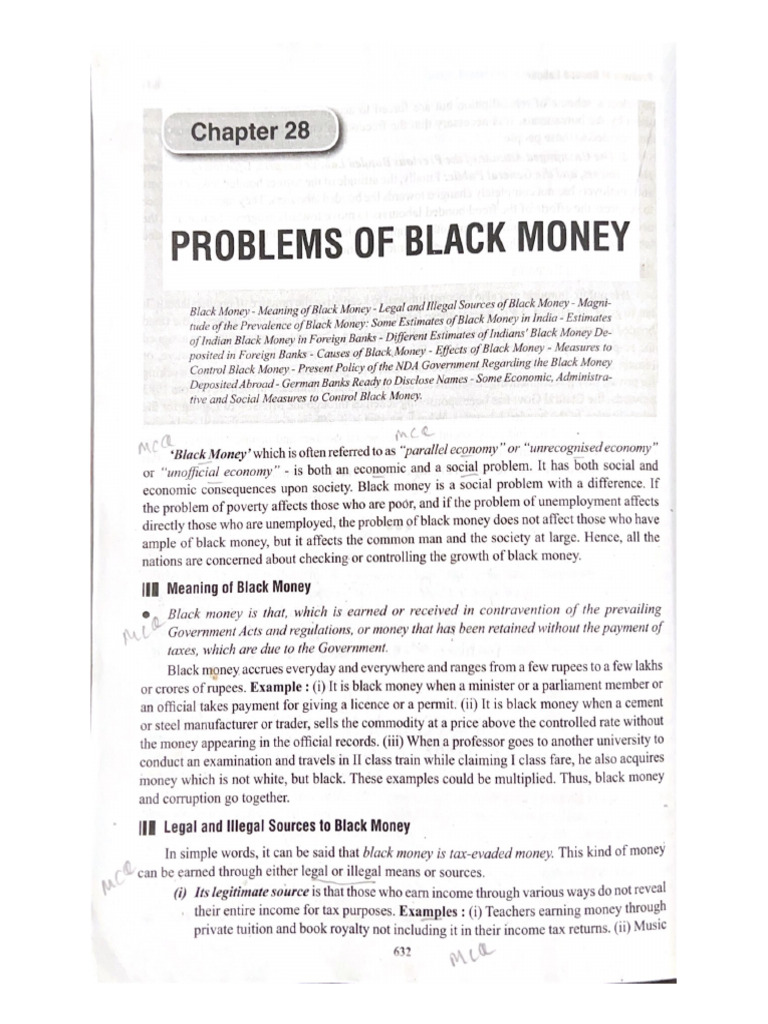 Black Money | PDF