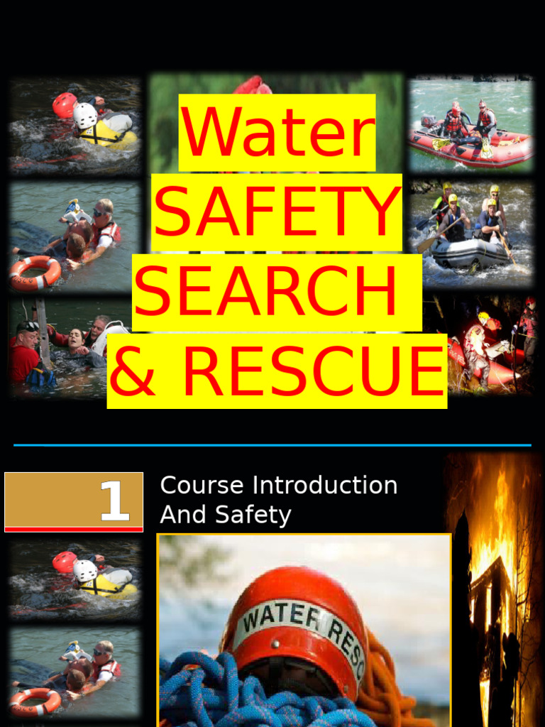 Water Safety & Rescue Course Overview | PDF