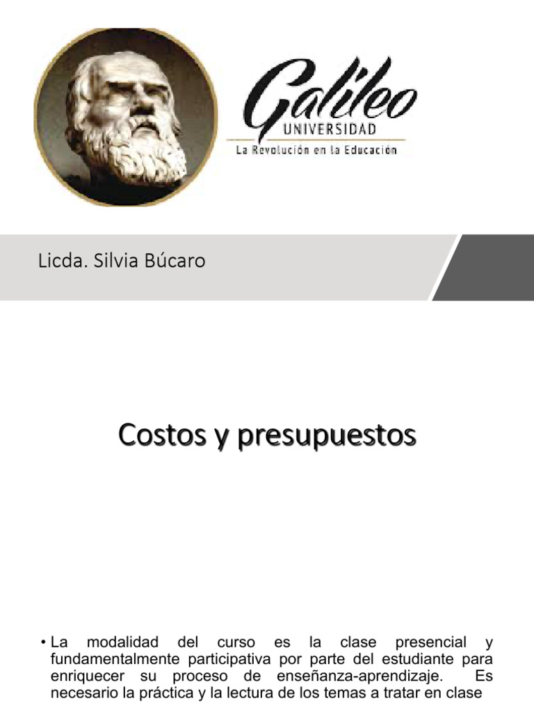 Presentaci N UD I | PDF | Contabilidad | Presupuesto