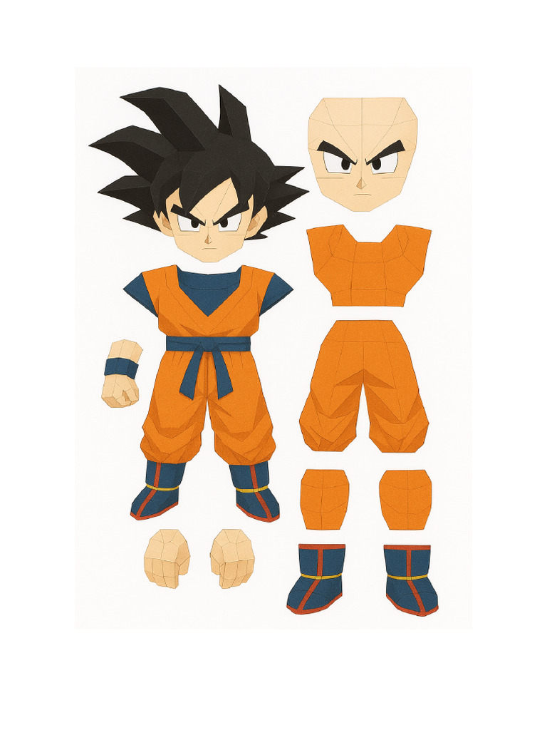 Papercraft Goku | PDF