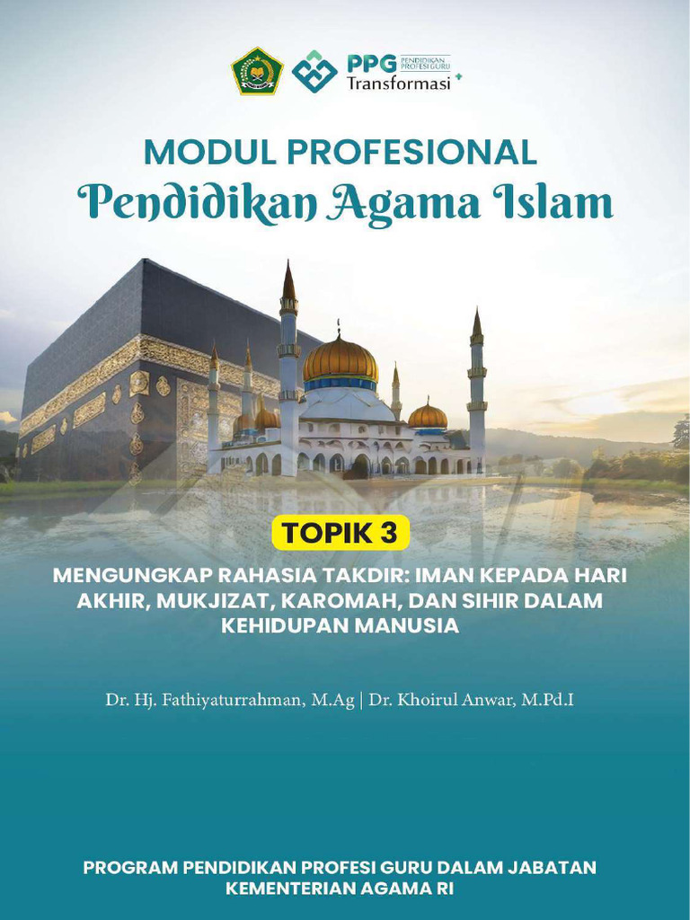 MODUL PAI 1 - PROFESIONAL - TOPIK 3 | PDF
