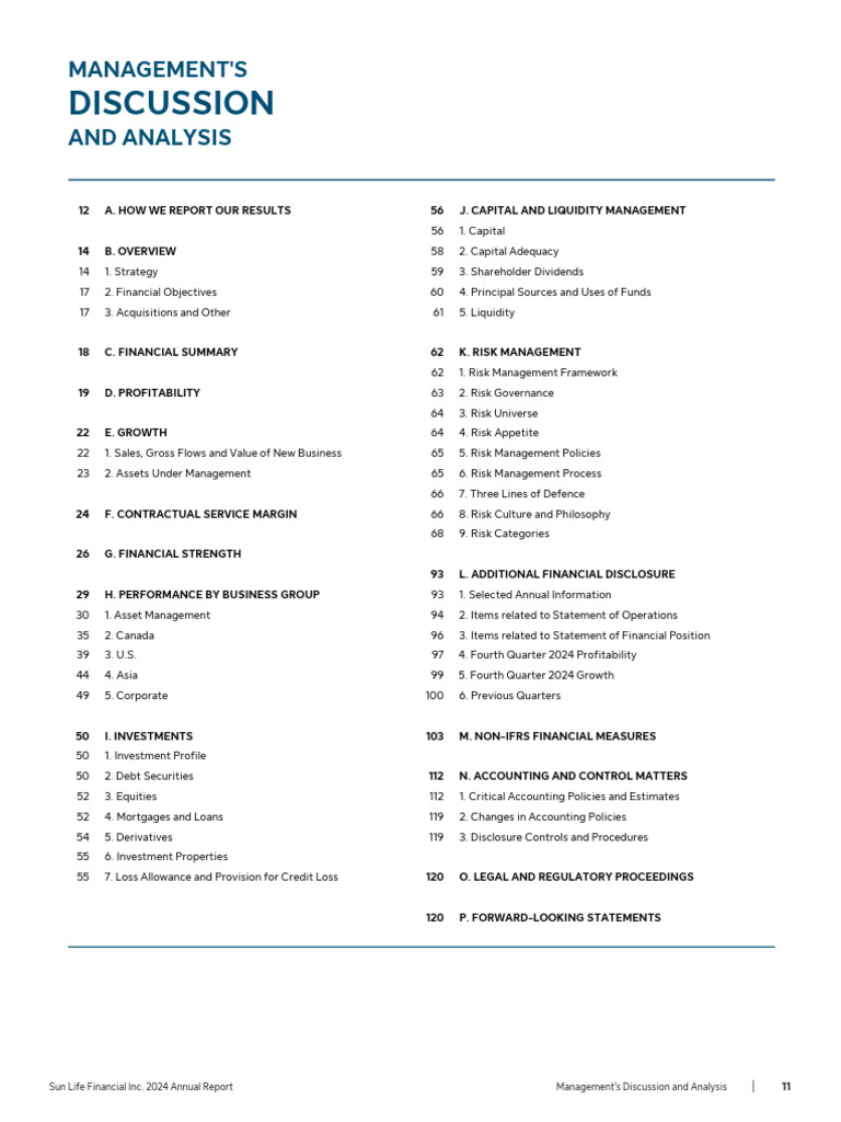 Management Discussion Analysis 2024 e | PDF | Financial Statement ...