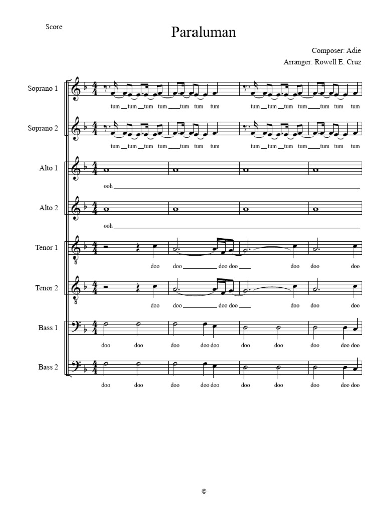 Paraluman - R. Cruz | PDF