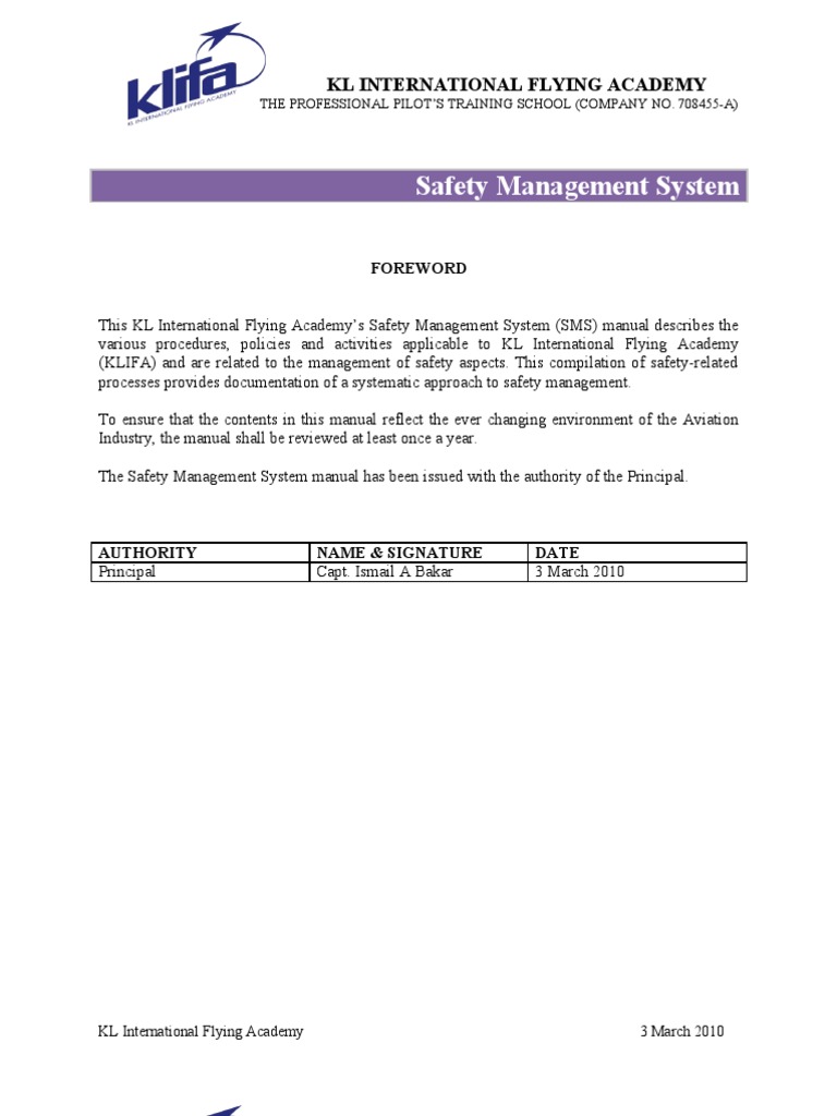 Safety Management System | Download Free PDF | Risk | Risk Management