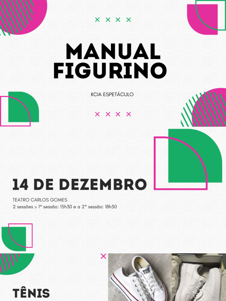 Figurino e Ensaios KCIA Espetáculo | PDF