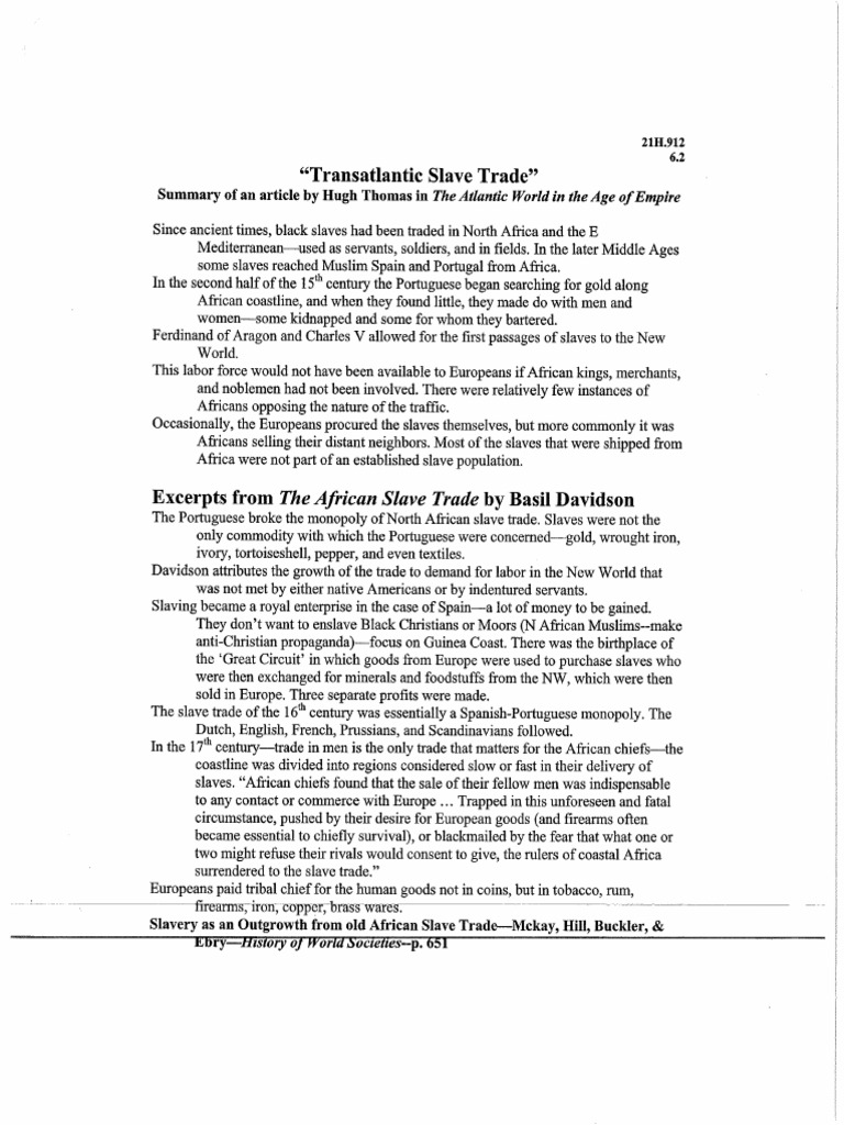 Slave Station Materials | PDF