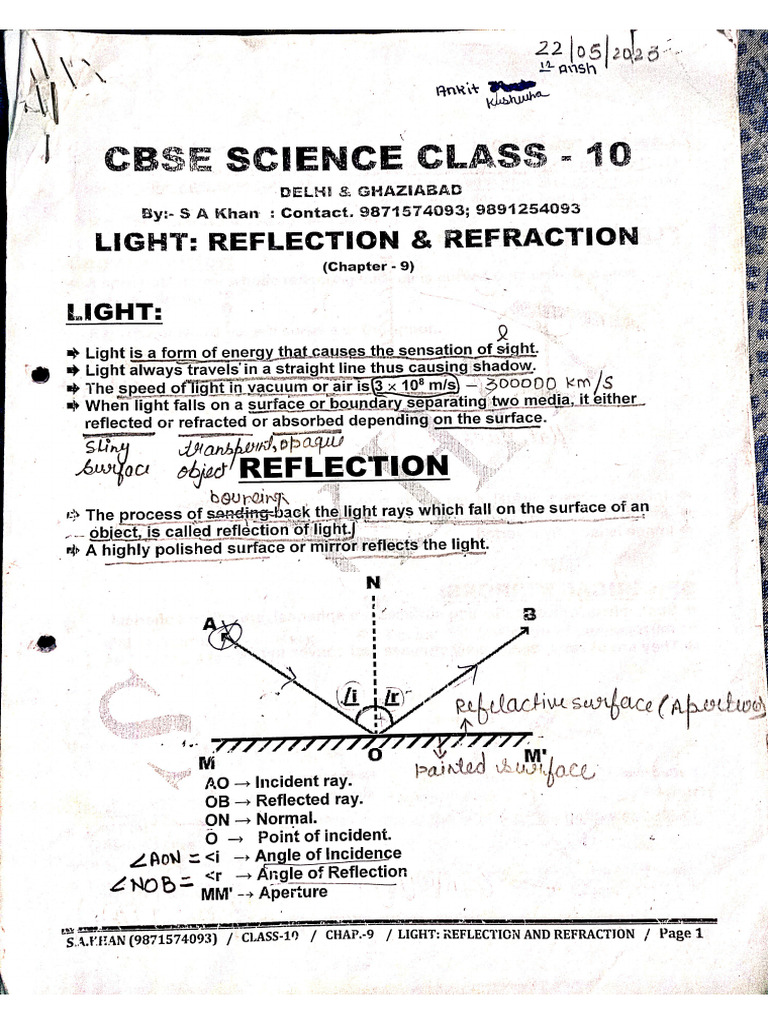 Light Notes | PDF