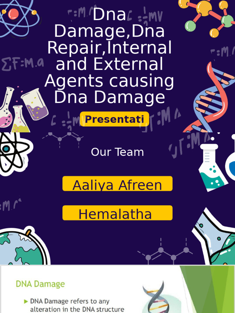 Molecular Genetic Ppt 1 | PDF | Dna | Dna Repair