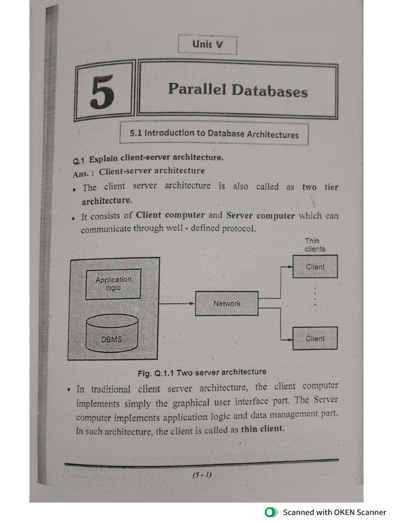 Decode Dbms Unit 5 | PDF