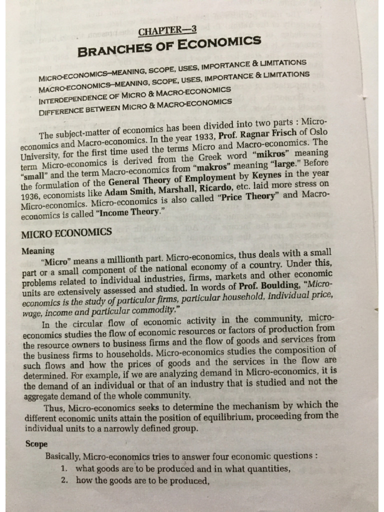 Micro & Macro Economics | PDF
