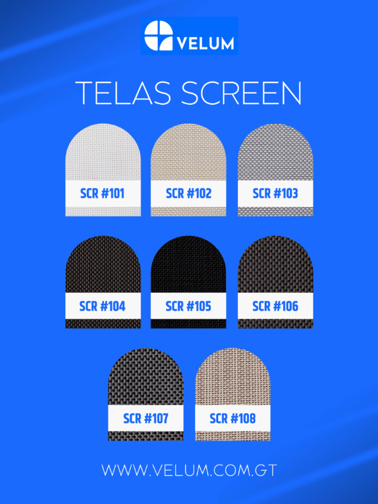 Velum Telas Screen | PDF
