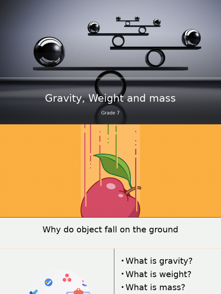 Understanding Gravity, Weight, and Mass | PDF | Weight | Mass