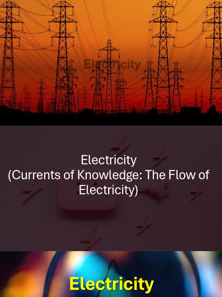 Understanding Electricity Fundamentals | PDF | Electric Charge ...