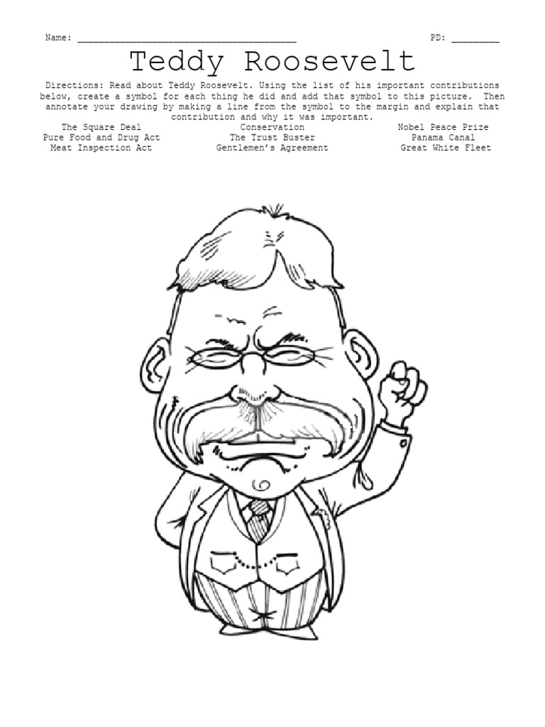 Teddy Roosevelt's Key Contributions | PDF