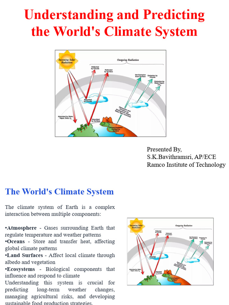 Understanding and Predicting The World's Climate System | PDF | Climate ...