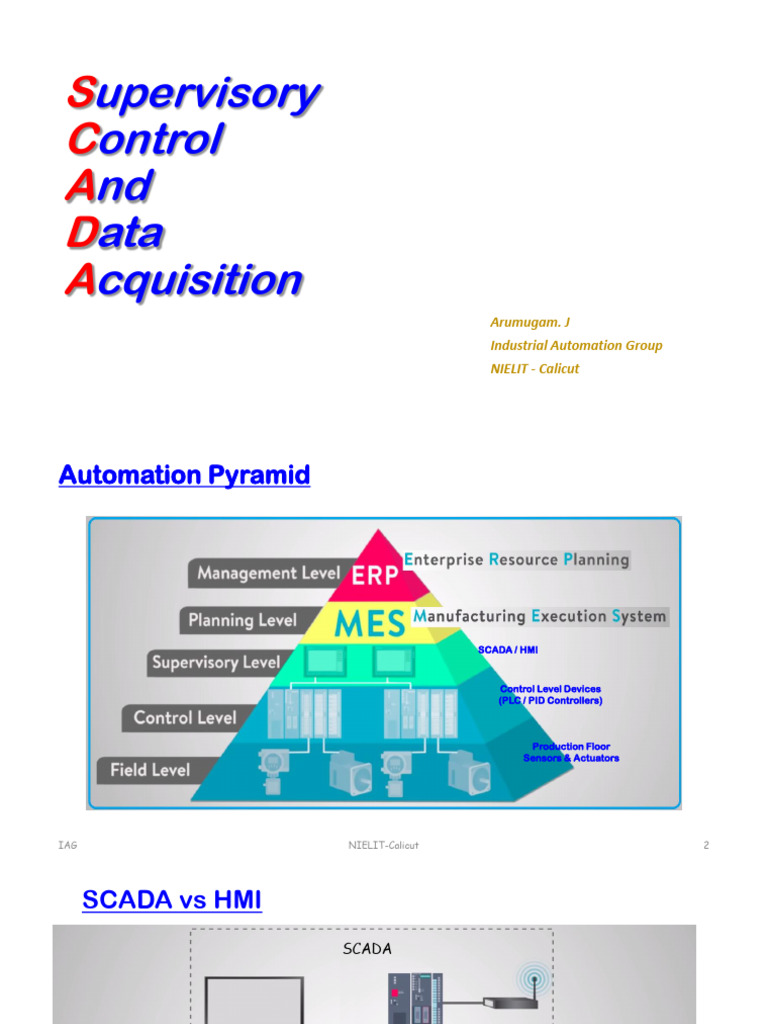 SCADA Systems: Overview and Components | PDF | Scada | Instrumentation