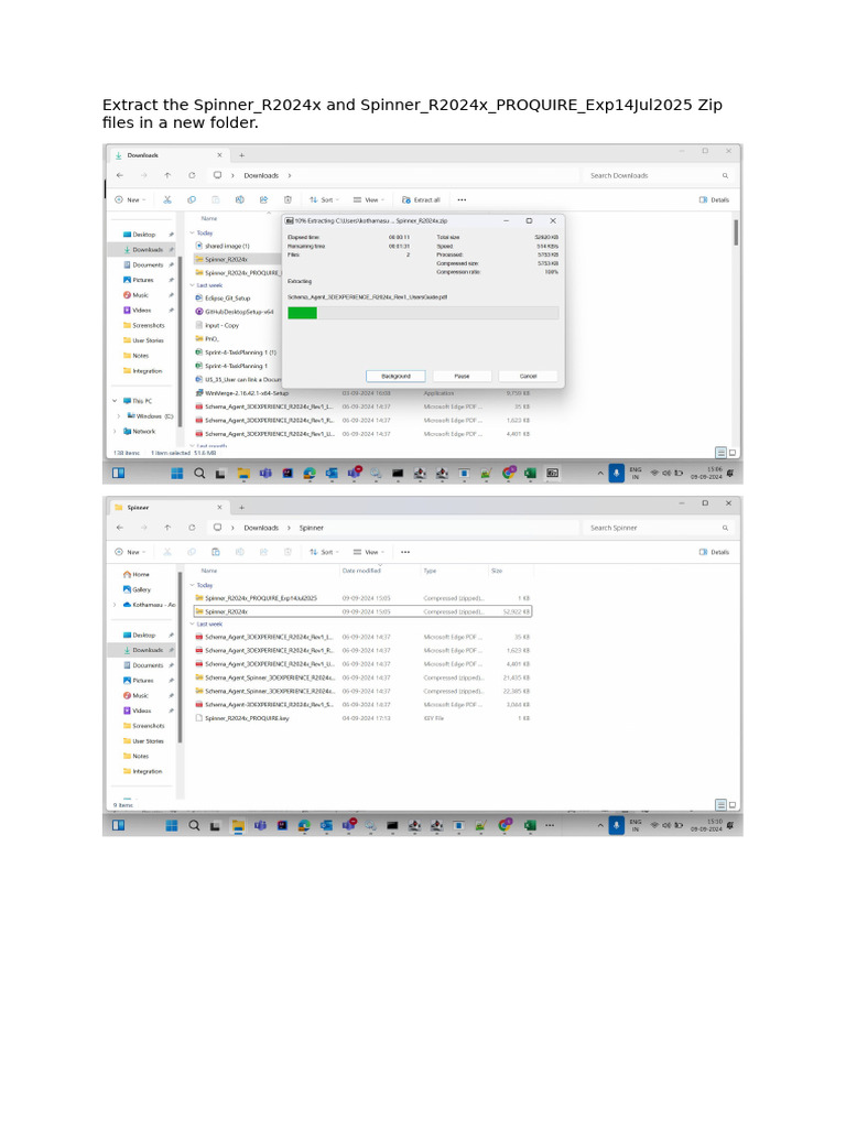Spinner Installation 1 | PDF