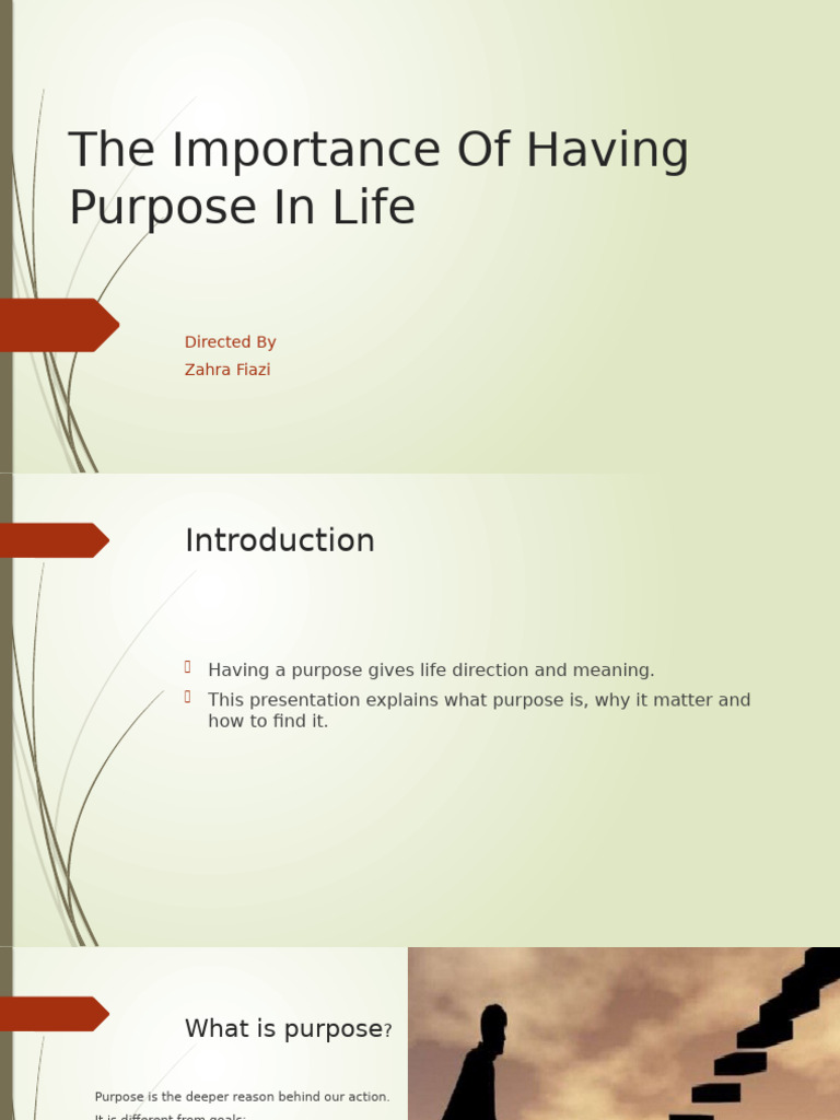 Finding Your Life Purpose: A Guide | PDF