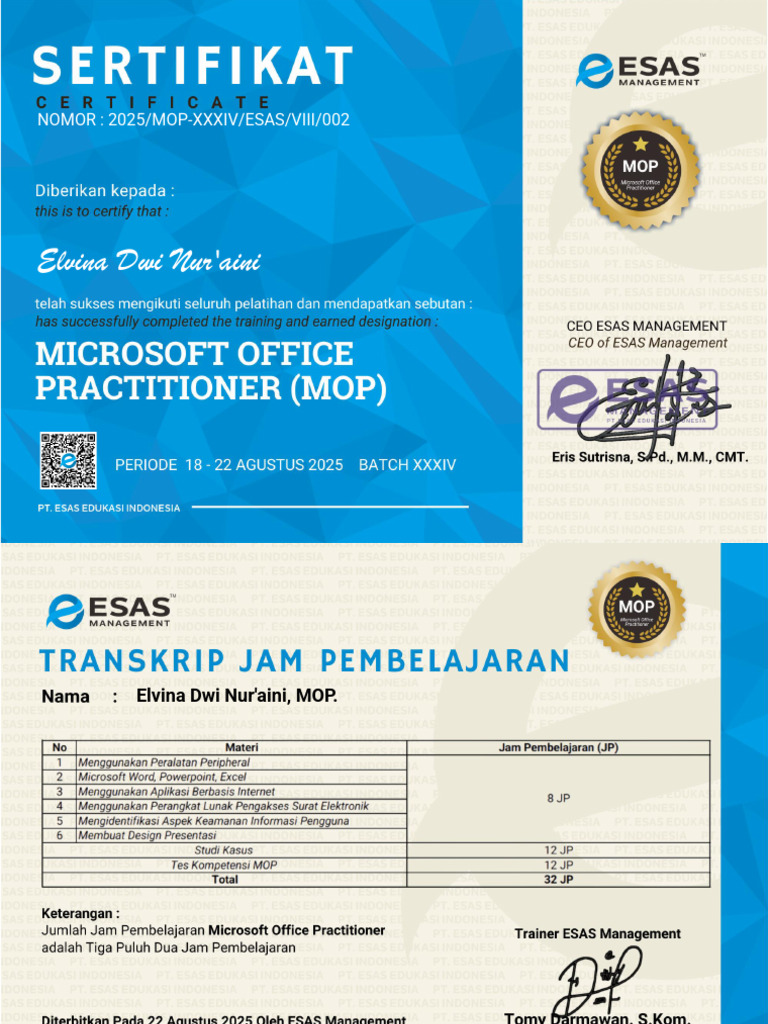Microsoft Office Practitioner (Mop) | PDF
