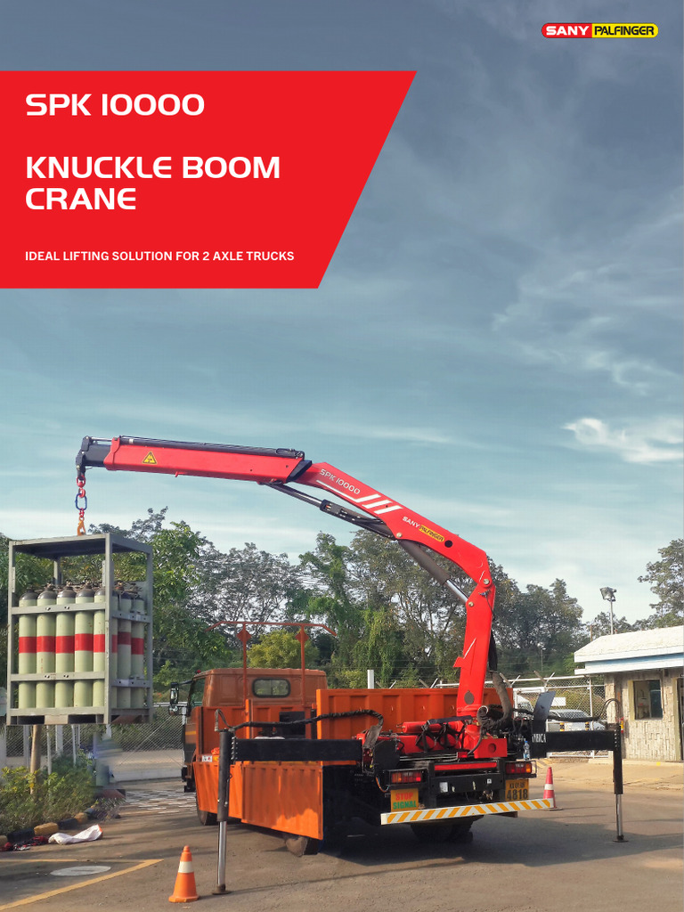 SPK 10000 EN | PDF | Crane (Machine) | Mechanical Engineering