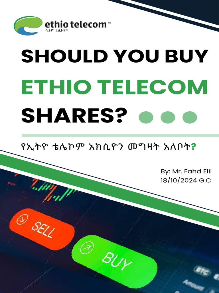 Should You Buy Ethio Telecom Shares | PDF