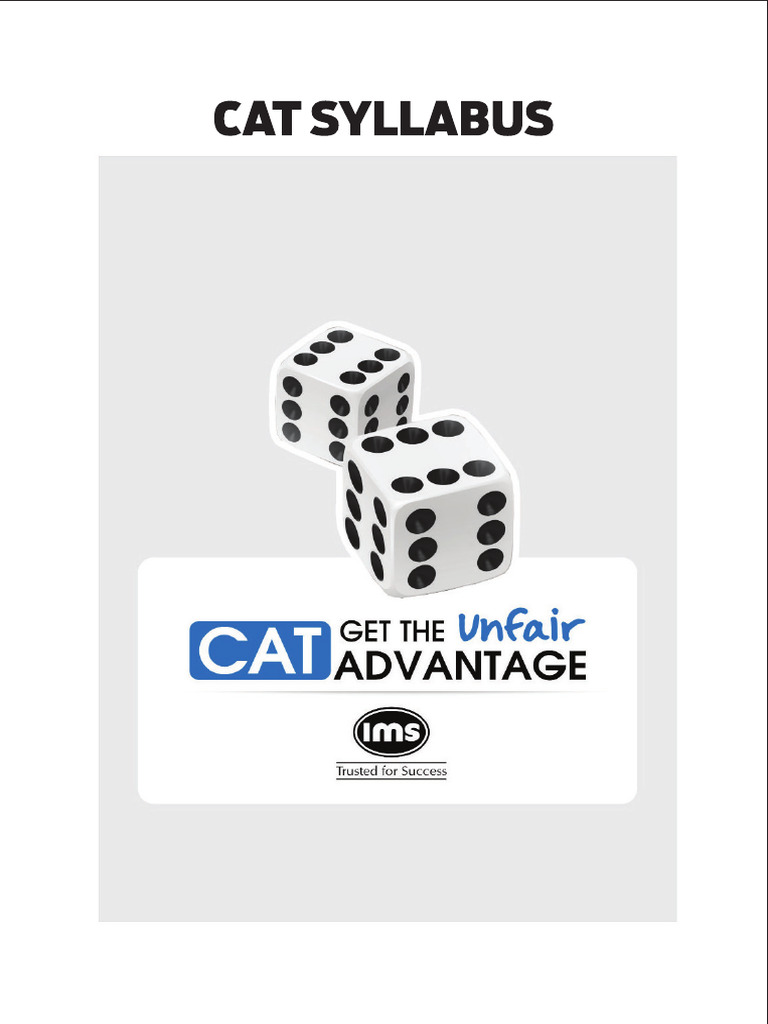 Cat Syllabus | PDF