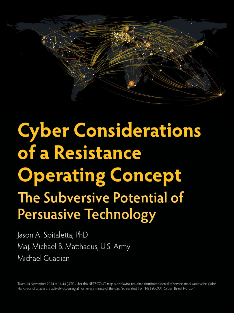 Cyber Considerations of a Resistance Operating Concept The Subversive ...