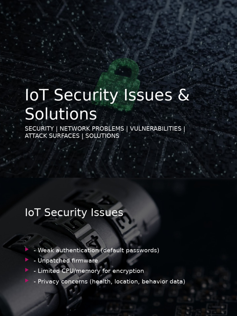 IoT_Security_Issues_Solutions | PDF | Internet Of Things | Transport ...