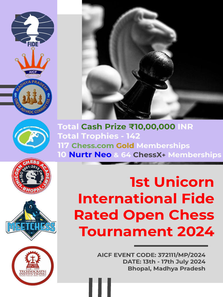 Bhopal Open Chess Tournament 2024 | PDF | Chess