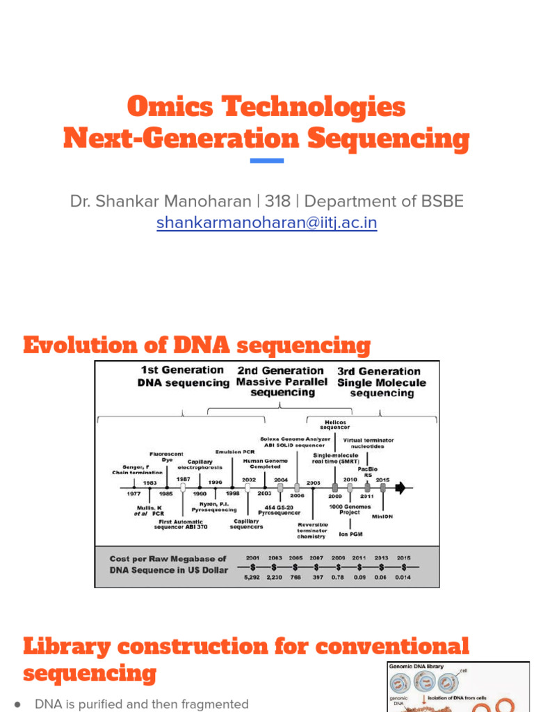 Next-Generation Sequencing Workflow Guide | PDF | Dna Sequencing ...