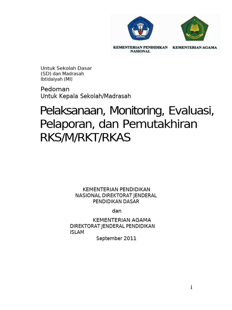 16 Pedoman Monitoring Dan Evaluasi Kerja.pdf | PDF