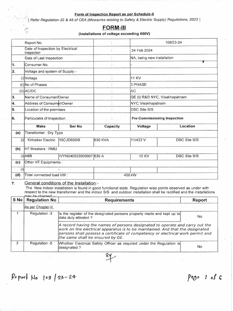 Form III | PDF