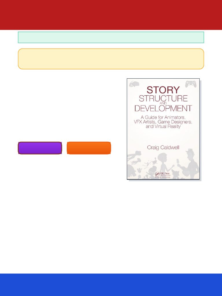 Story Structure and Development 1st Edition Craig Caldwell Ebook ...