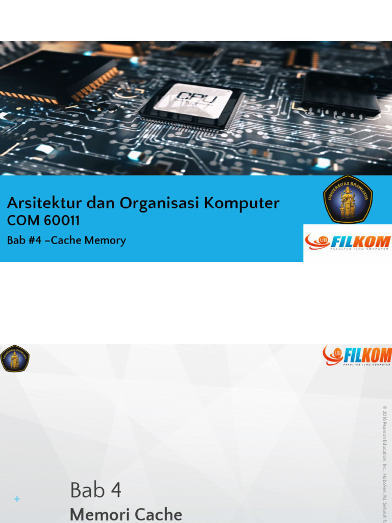 Memori Cache: Karakteristik dan Akses | PDF