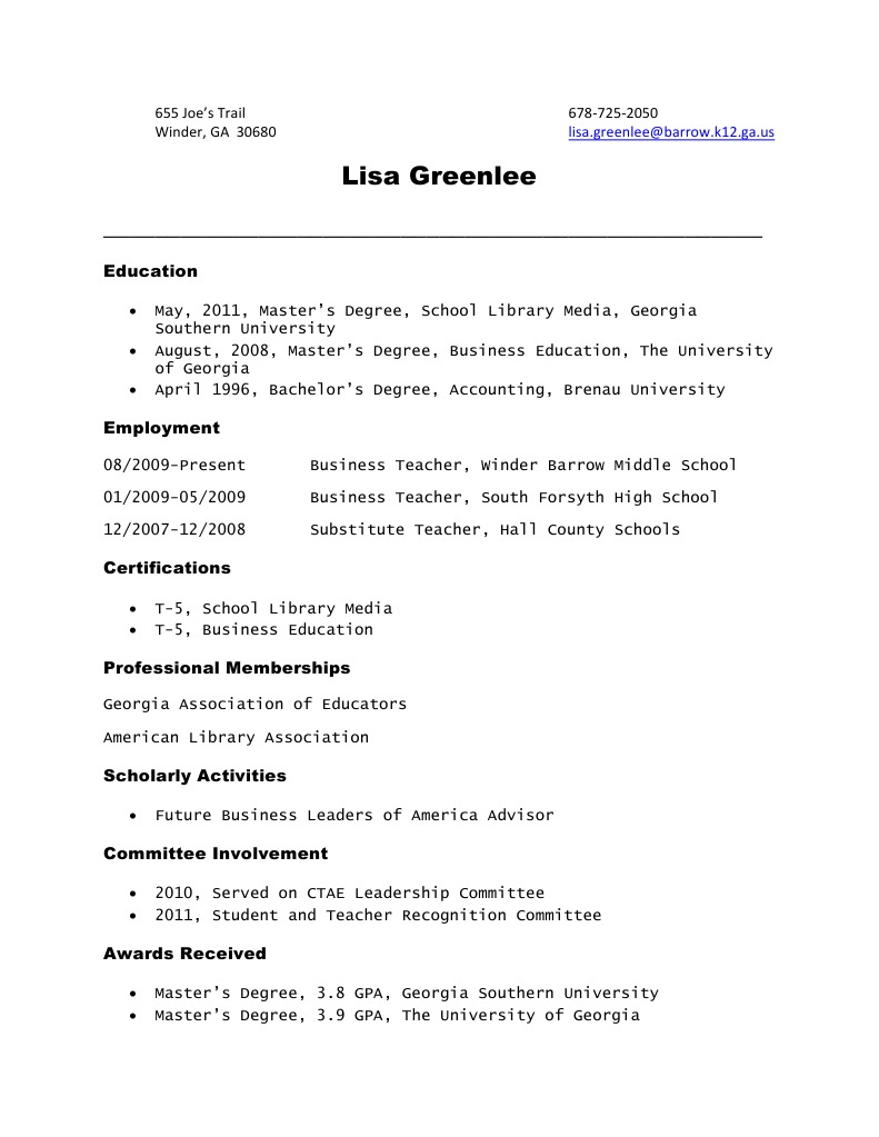Lisa Greenlee's Educational Profile | PDF