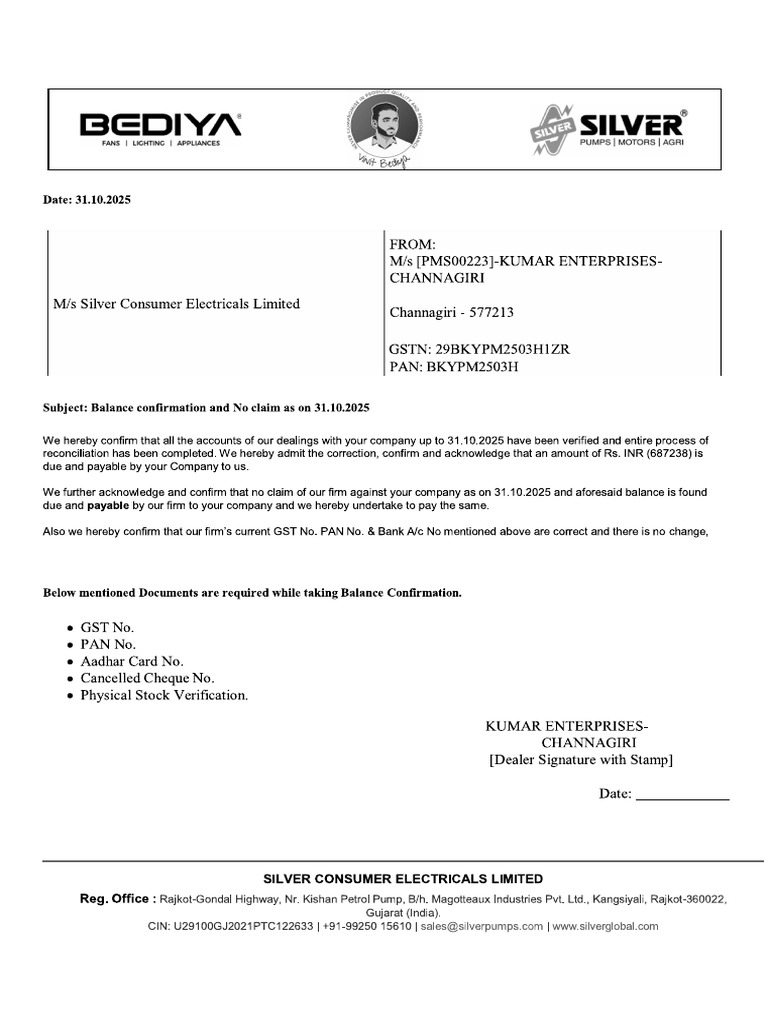 Kumar Enterprise 1 | PDF