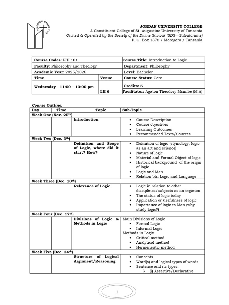 Topics Introduction To Logic | PDF | Argument | Fallacy