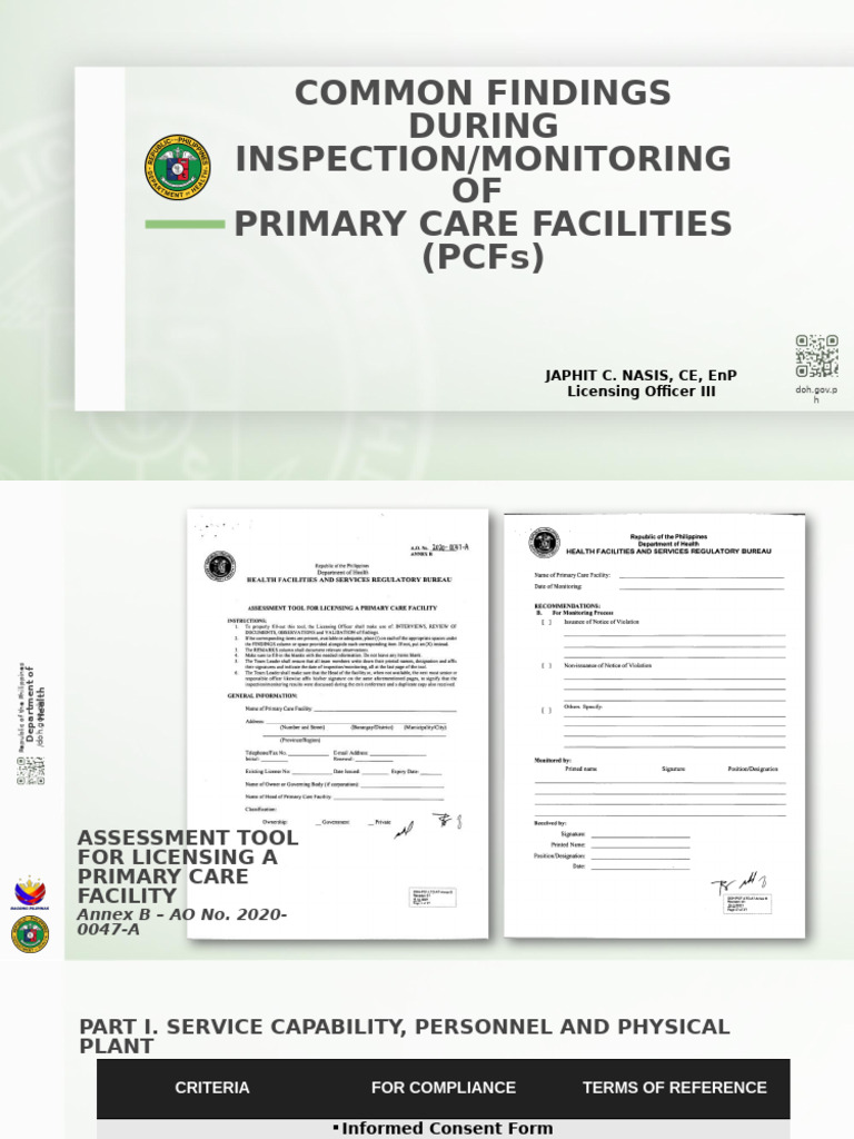 PCF Common Findings | PDF | Public Services | Social Programs