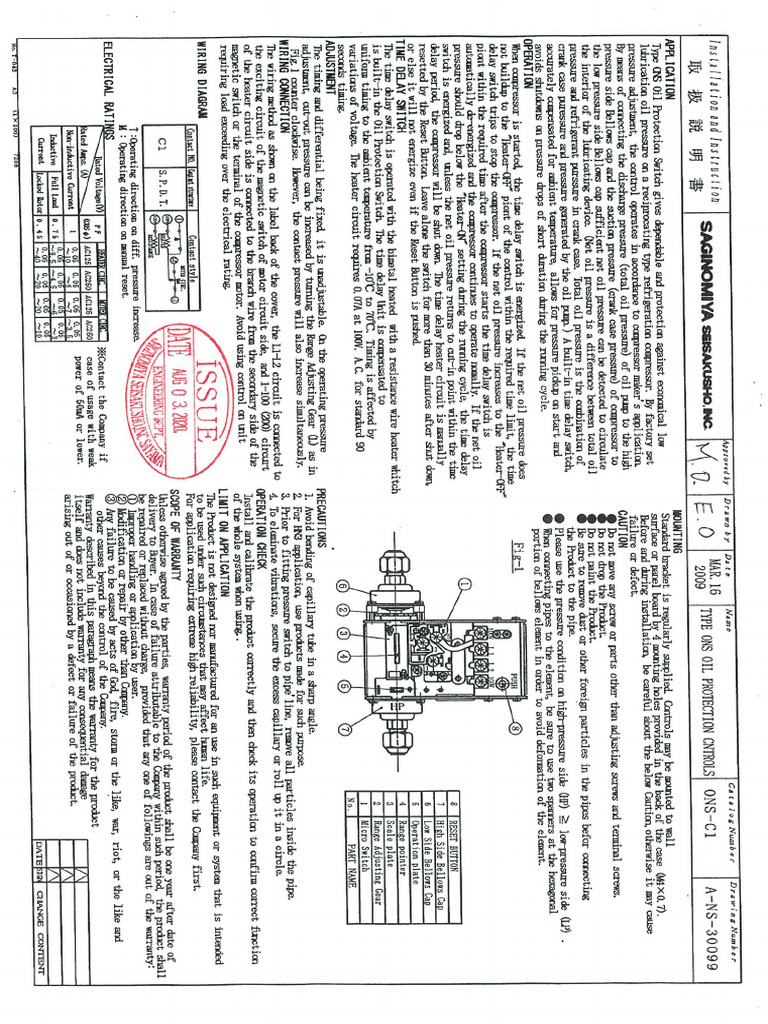 ONS Instruction Manual | PDF