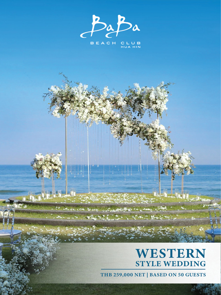 Wedding Package at Baba Beach Club | PDF